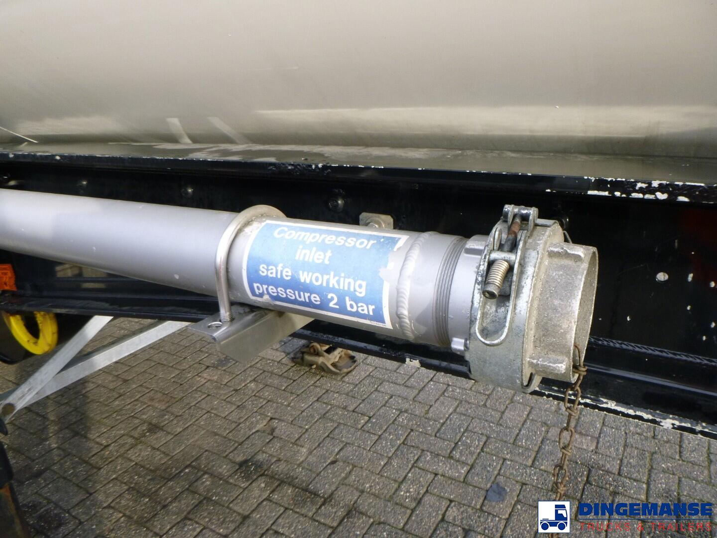 Feldbinder Powder tank alu 63 m3 (tipping) | Tankoplegger ...